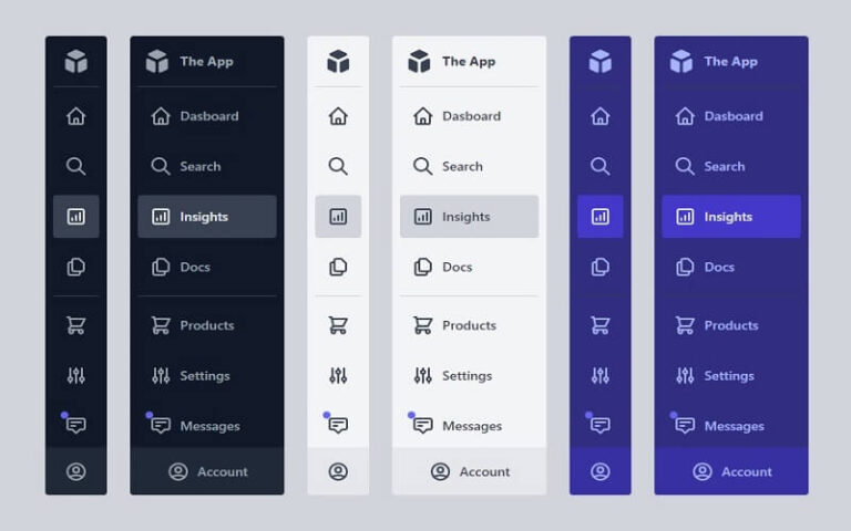 19 Best Free CSS Sidebar Menus In 2025