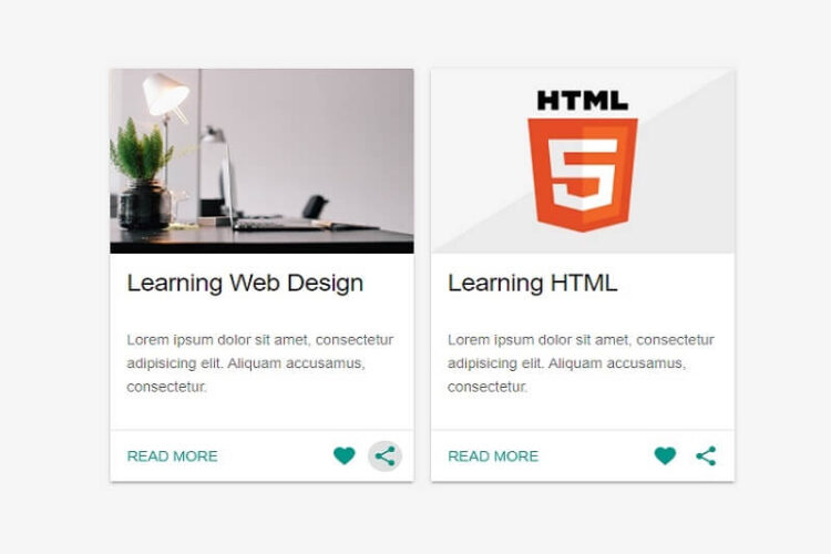 15 Best Free CSS Material Design Cards In 2025